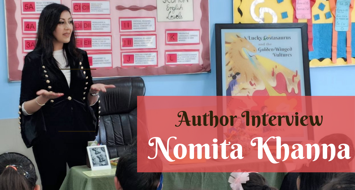 Nomita Khanna | Interview with The Author of Lucky Costasaurus