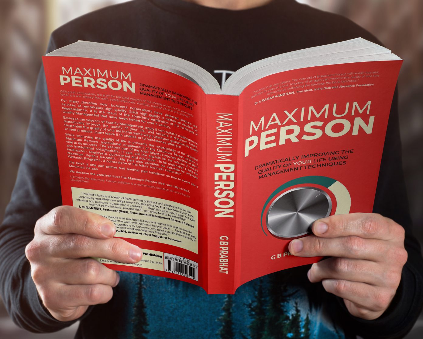 Maximum Person by G B Prabhat | Book Review by The Bookish Elf