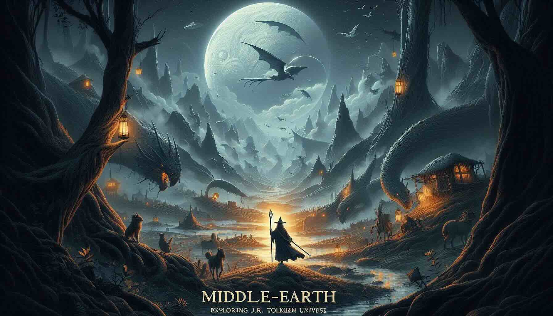 Middle-Earth: Exploring J.R.R Tolkien's Fictional Universe in LOTR
