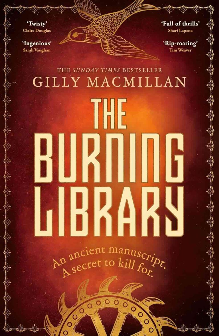 The Burning Library by Gilly Macmillan - Book Review by TBE
